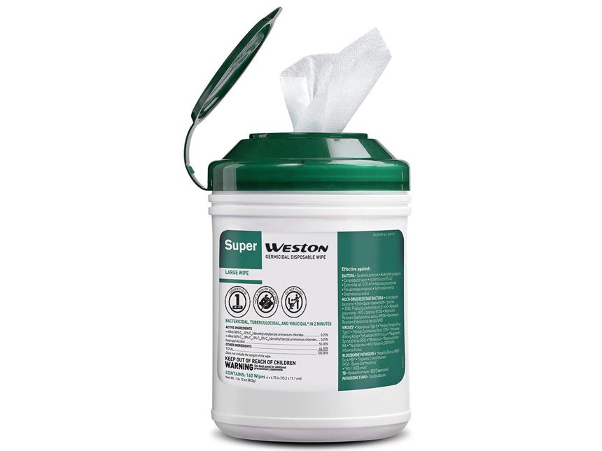 Bucket Disinfectant Wipes In Stock